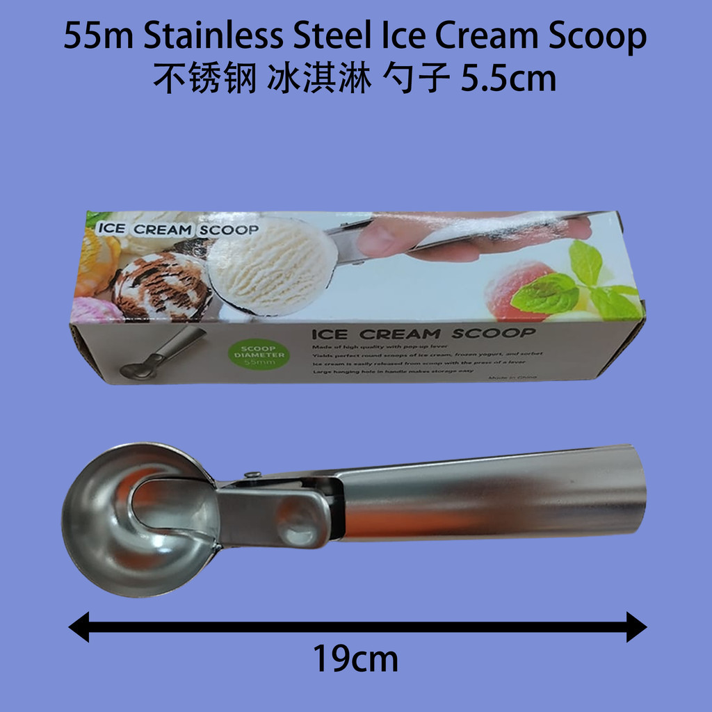Ice Cream Scoop 5.5 x 19cm / Pencedok AisKrim Sudu (KN026) 冰淇淋勺子 / 冰激凌 / 雪糕 | Shopee Malaysia