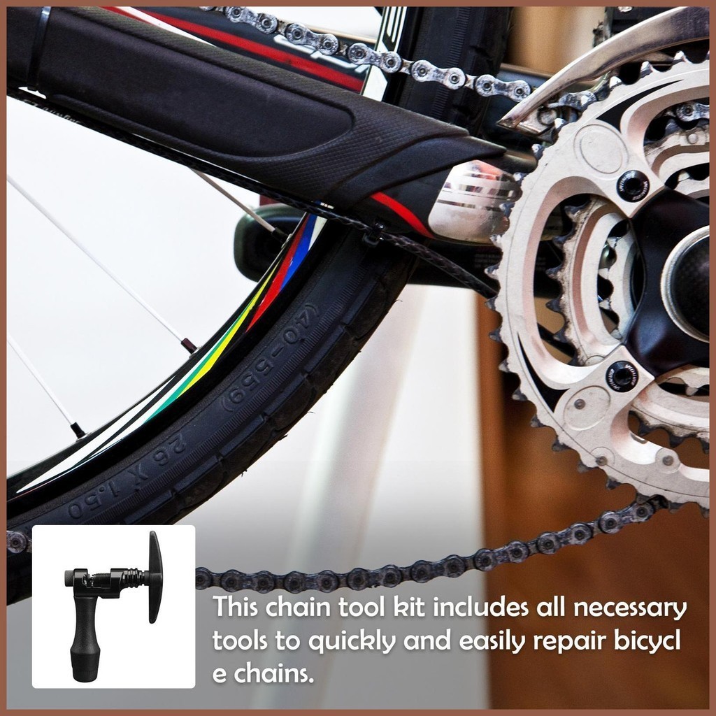 Bicycle Chain Breaker Tool Portable Stainless Steel Chain Removal ...