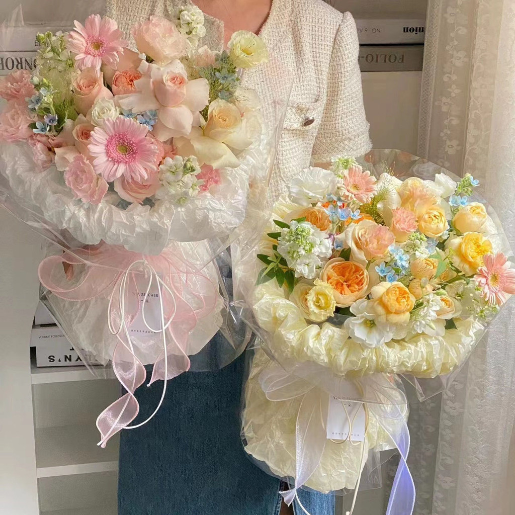 Pearl Sydney Paper Packaging Bouquet Material diy Waterproof Flower ...