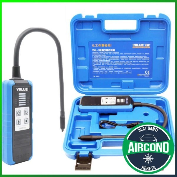 VALUE GAS AIR COND CHECK BOCOR TEST R134A R134 CAR LEAK DETECTOR MODEL ...