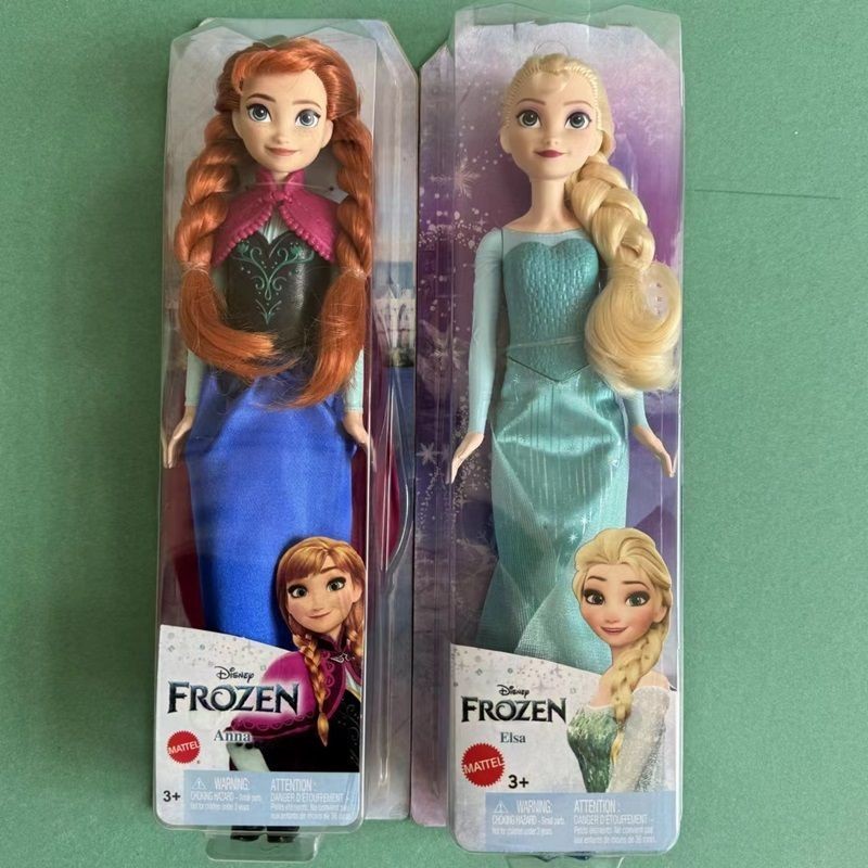 Barbie Set Frozen Eternal Classic Princess Elsa Anna Gift Box Girl Play ...