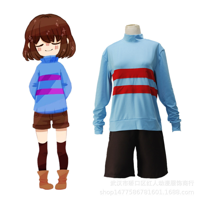 undertale cosplay frisk cosplay undertale costume frisk costume ...