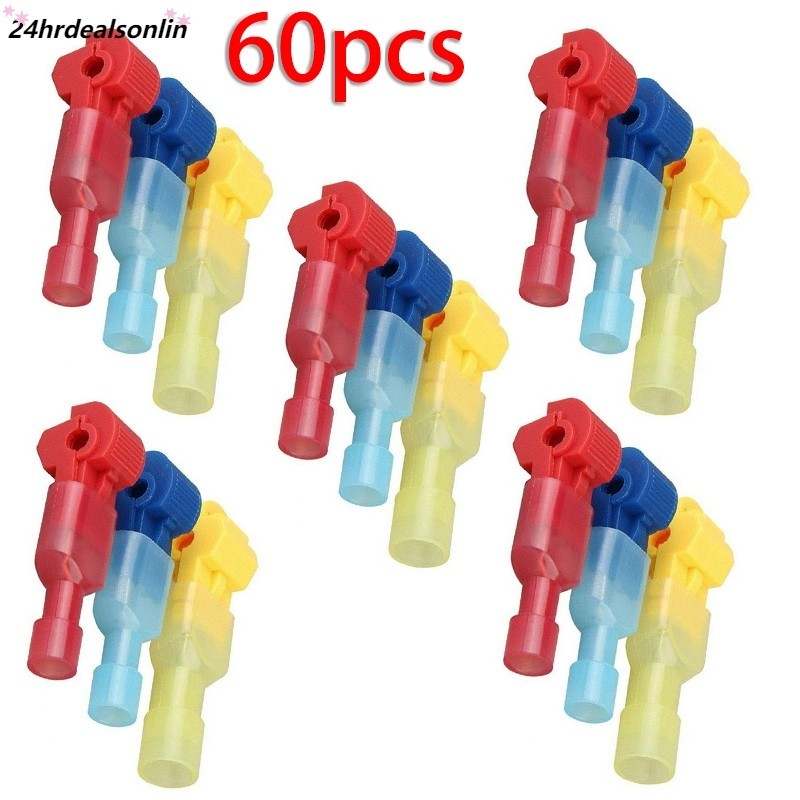 【HRDEAL】 60PCS QuiFor CK Splice Wire Terminal Connectors Combo Kit ...