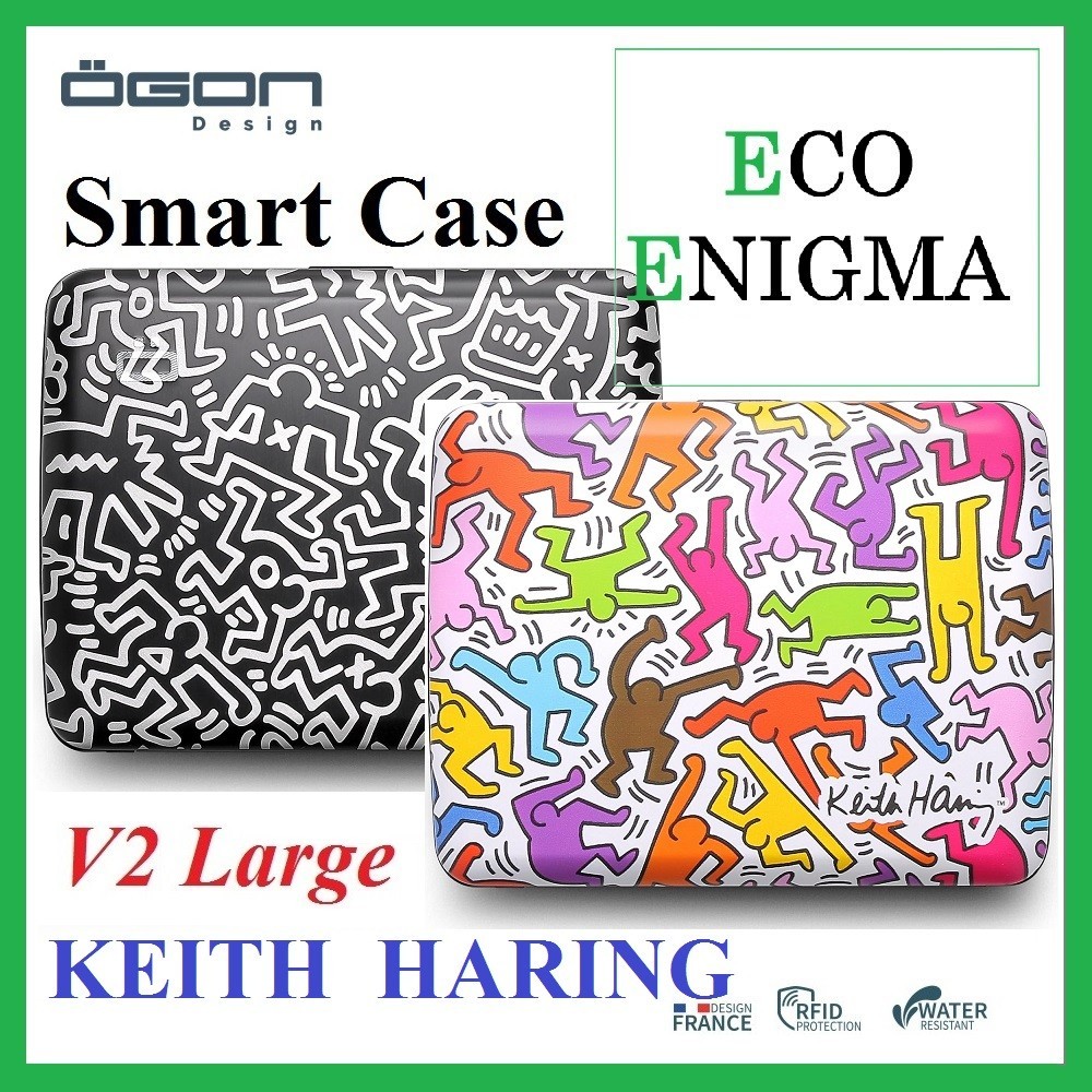 Ogon Smart Case V2 Large Engraving Edition ( Keith Haring ) Aluminium ...