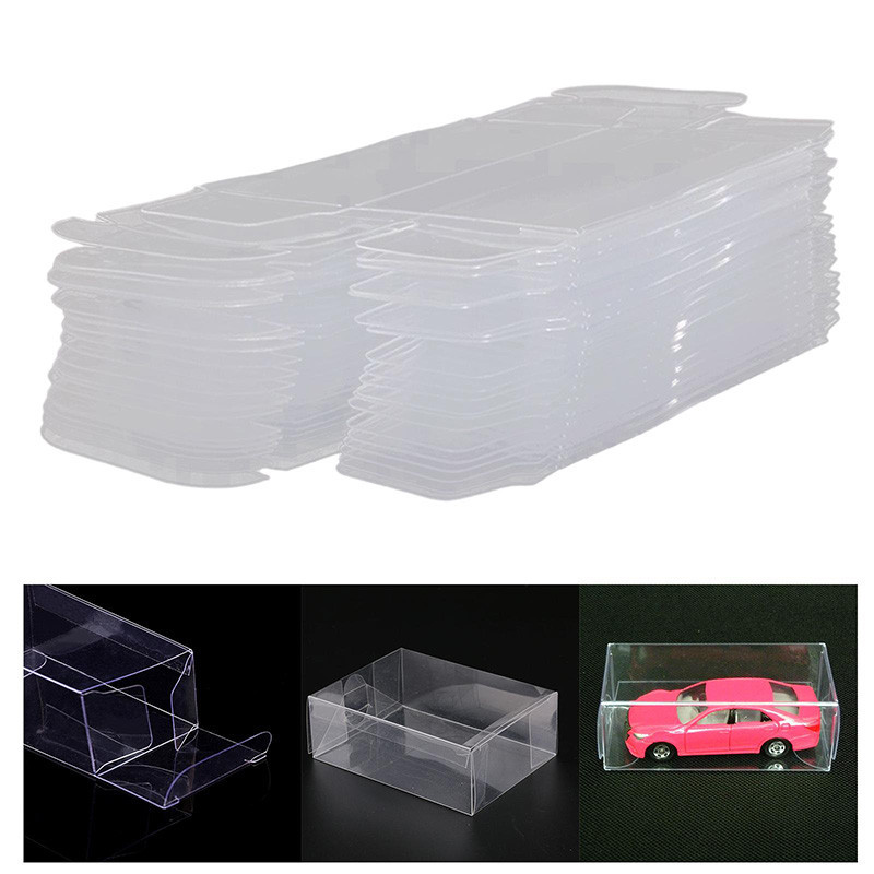 ^hot shop^ 20/30/50/100pcs Car Model Display Box Parking Lot Model Car ...