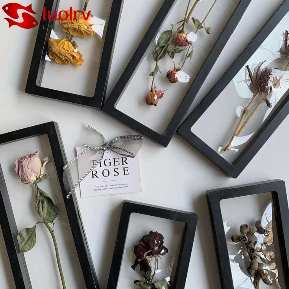LUOLRV Picture Frame, Black White Square Frame Storage Box, DIY ...