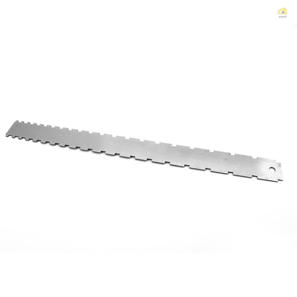 Guitar Neck Notched Ruler Fret Fingerboard Straight Edge Measuring ...