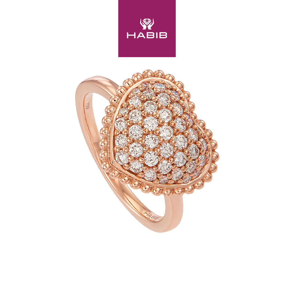 HABIB MYRA | Diamond Ring in 750/18K Gold 269290424(R) | Shopee Malaysia