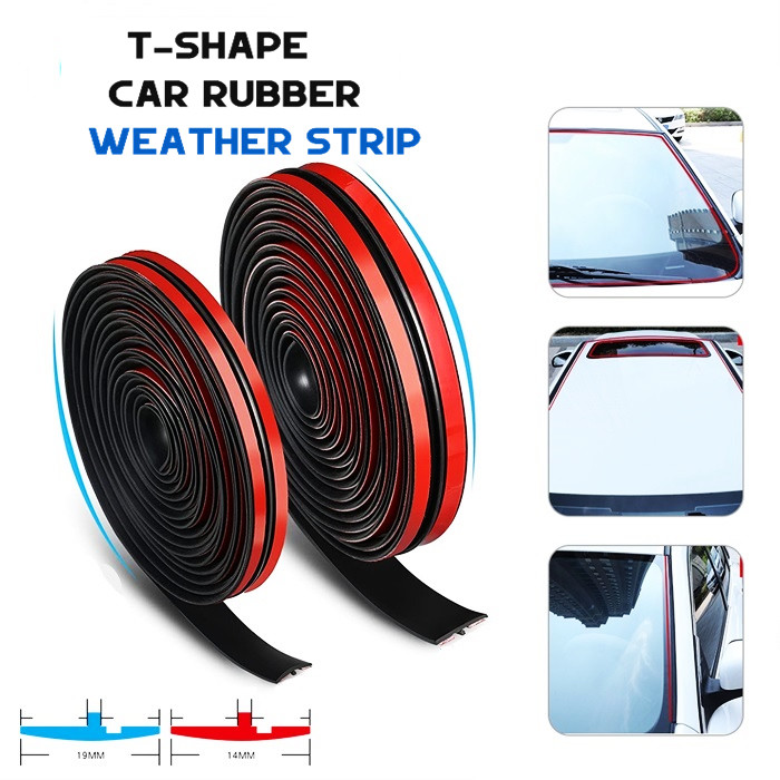 Car Front Rear Windshield Windscreen Sealant Rubber Sticker Sunroof ...