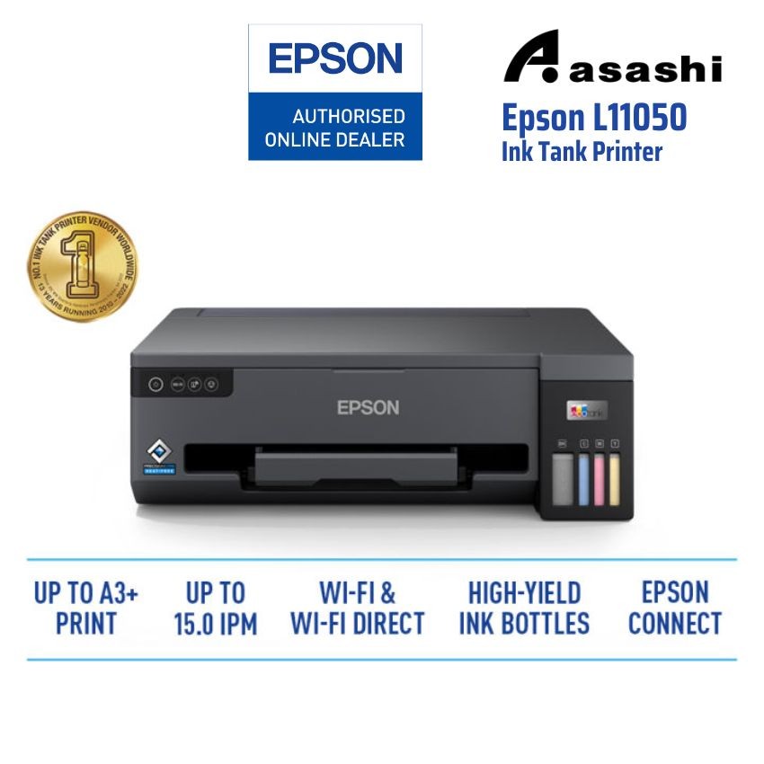 Epson EcoTank L11050 Ink Tank Printer A3+, Print, Black/Color print ...