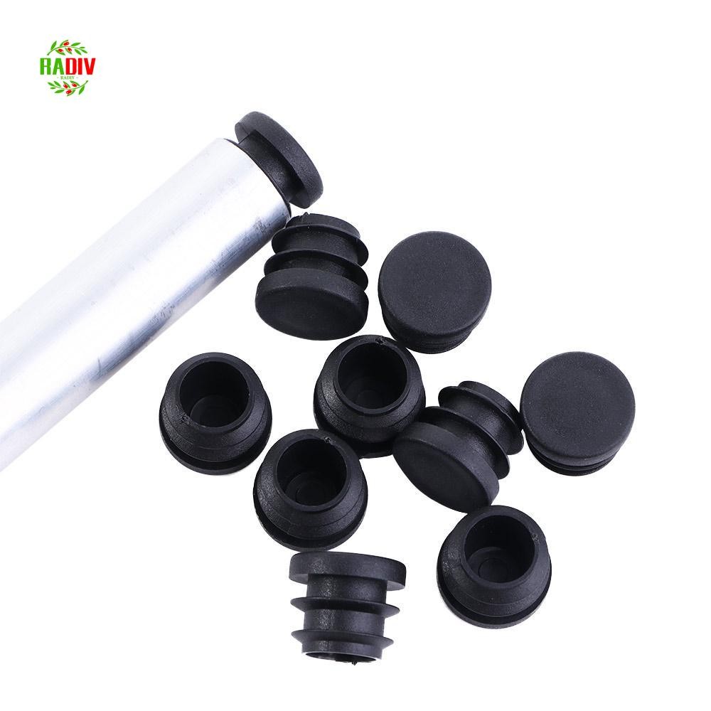 RADIV Furniture Leg Plug Tubing Plastic Blanking End Cap Bump Feet Pipe ...