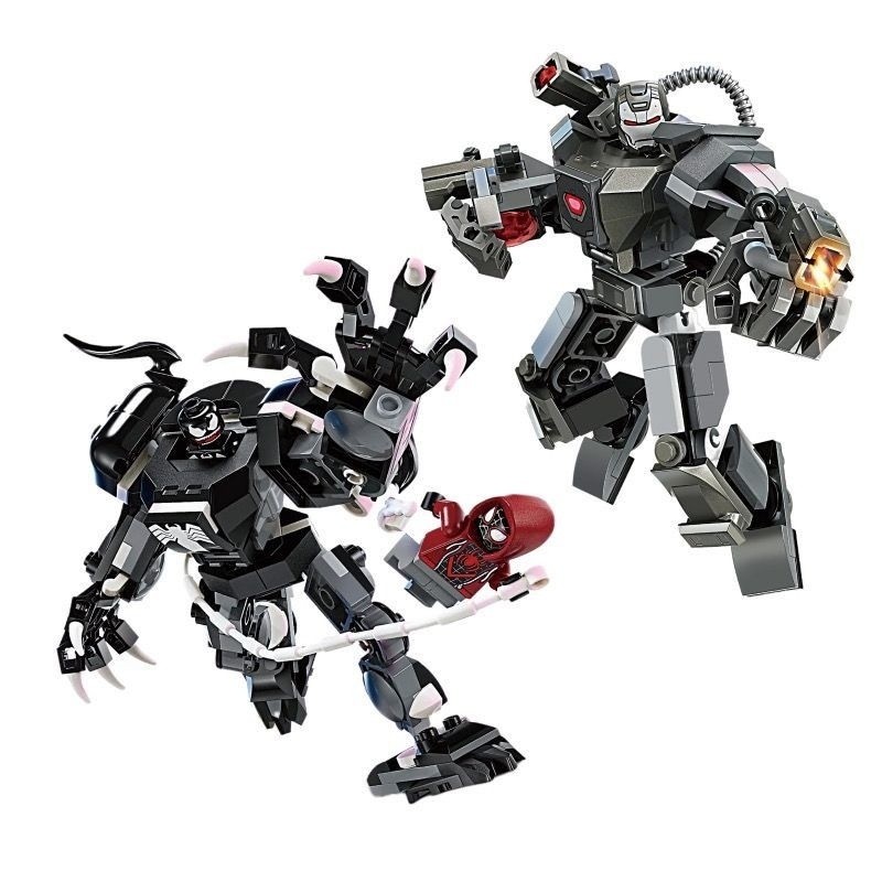Iron Man War Robot Venom Mecha Assembly Compatible Lego Children Boy ...