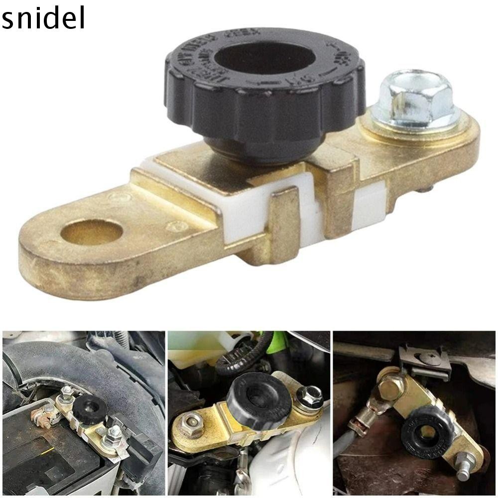 SNIDEL Car Power-off Switch, 100A Quick Cut-off Battery Cut Off Switch ...