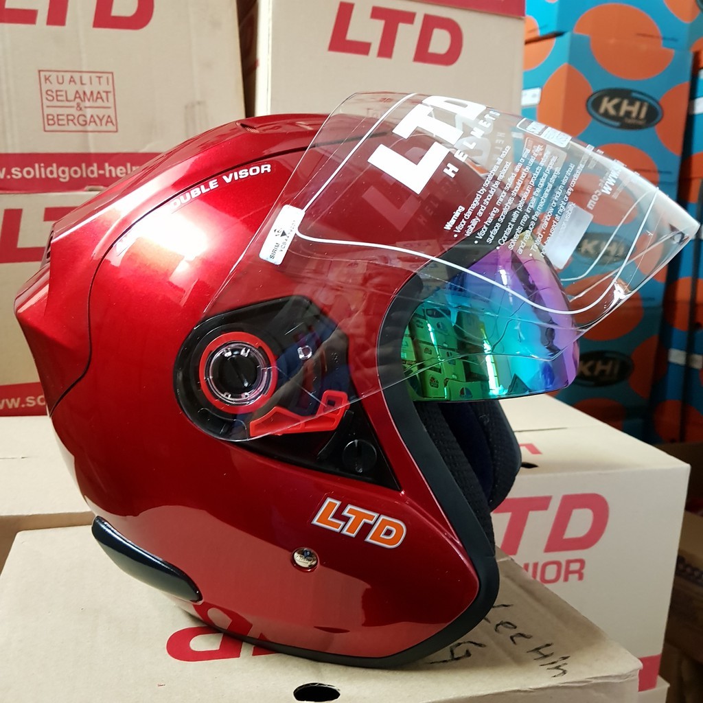 **Double Visor** 100% Original LTD Infinity Avent Double Visor Helmet ...