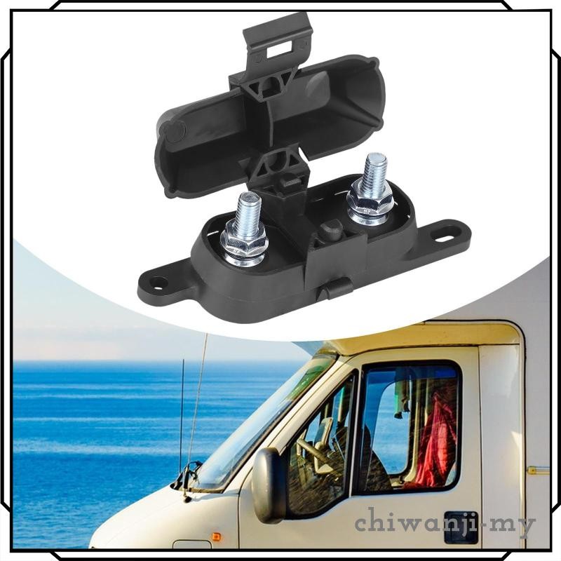 [ChiwanjifcMY] Fuse Holder M8 Studs Replaces,Fuse Box Double Studs 100A ...