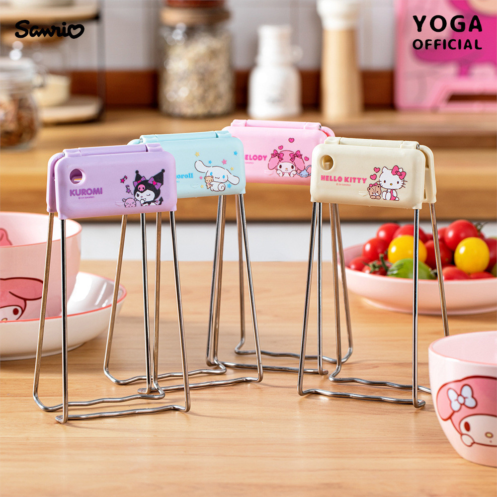 Sanrio Plate Holder Anti-Scald Dish Holder Hello kitty Melody Big-Eared ...