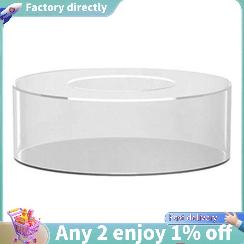 Clear Acrylic Cake Stands, Fillable Cake Box, Round Cake Display Box ...