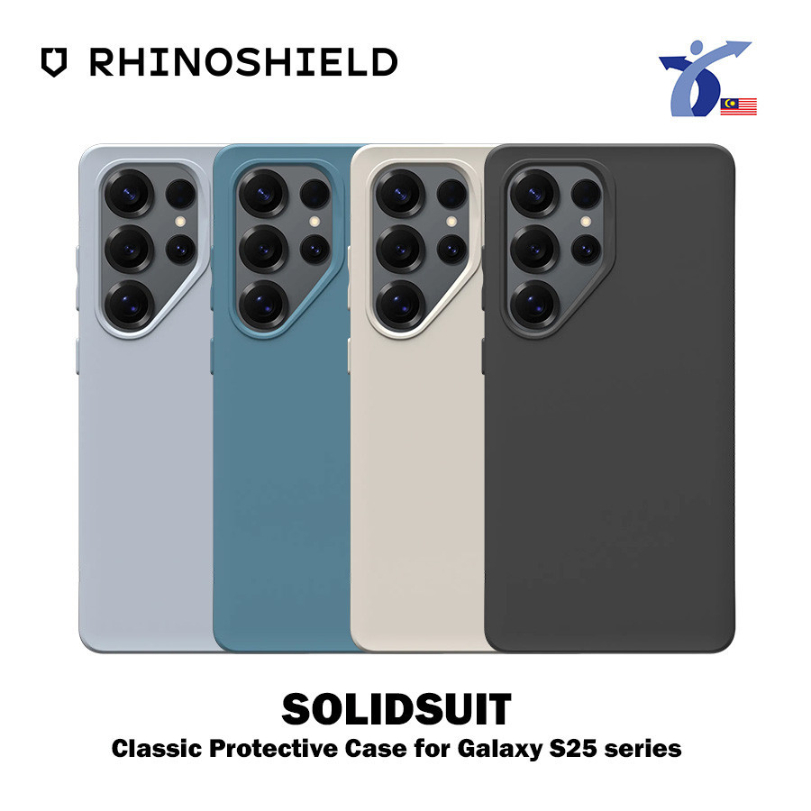 RhinoShield SolidSuit Classic Protective Case compatible for Galaxy S25 ...