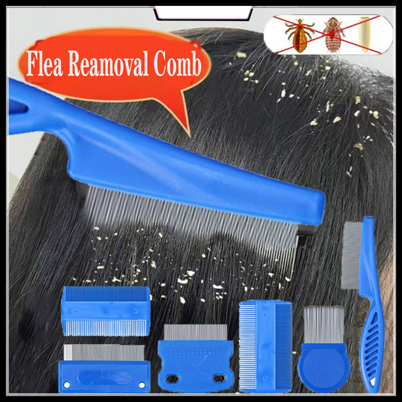 6Pcs/Set Lice Comb Easily Removes Lice Eggs Lice Comb Dandruff Comb ...