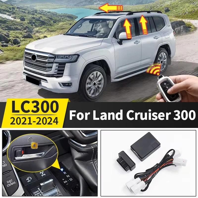 Automatic Closed Window +Sunroof + Lock Door OBD Module For Toyota Land ...
