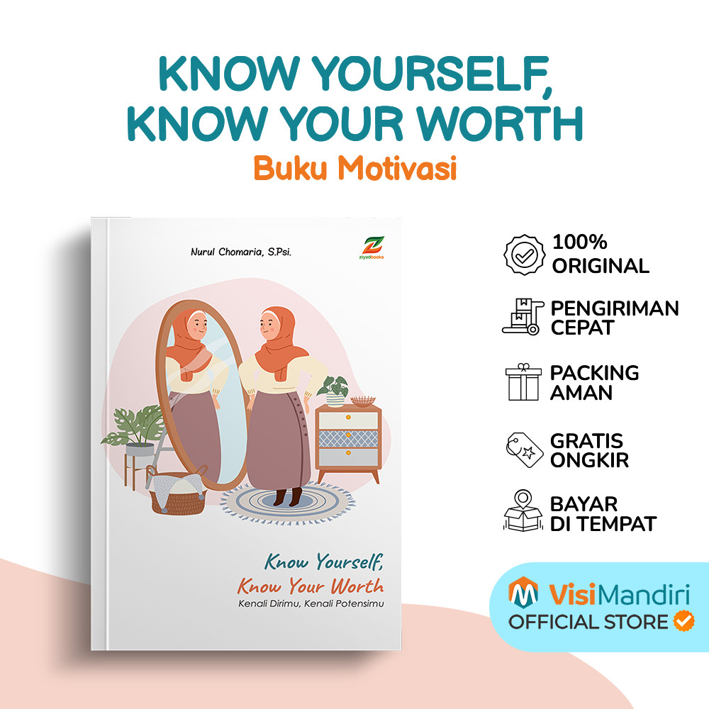 Independent Vision - Motivational Book - Know Yourself, Know Your Worth - Ziyadbooks | Shopee ...
