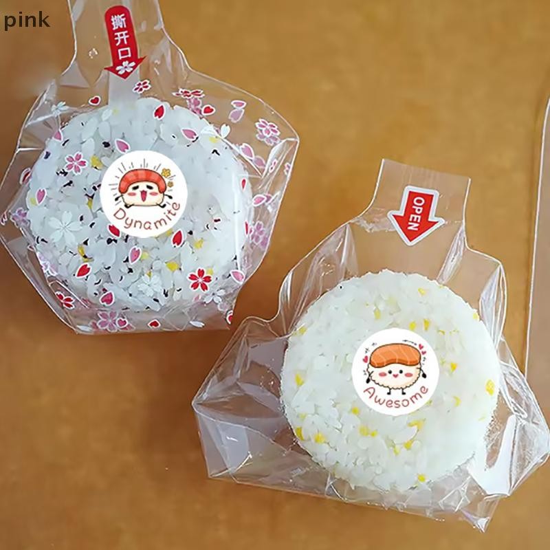 [KUI] 1Roll /500sheets Circular Cartoon Sushi Pattern Sticker Birthday ...