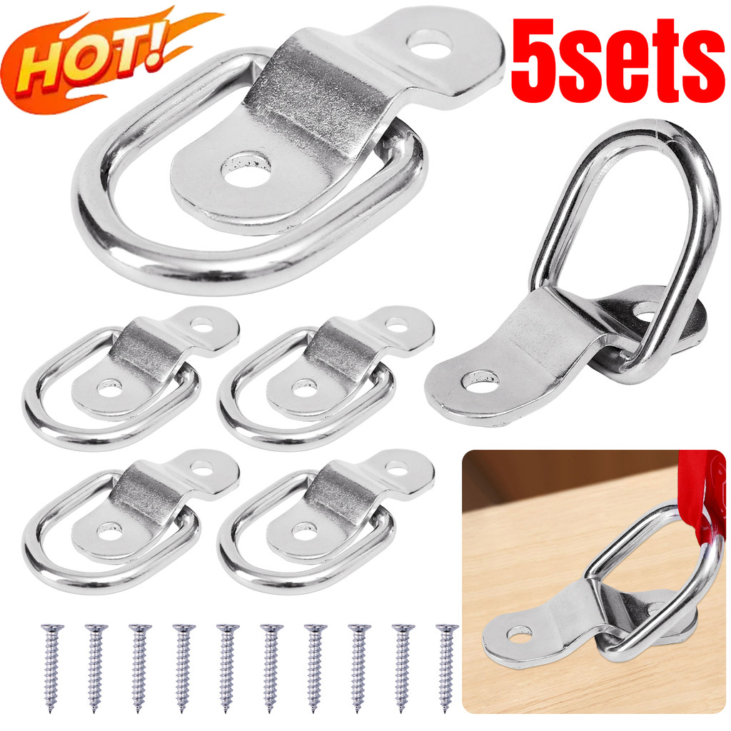Heavy Duty Metal Anchor Lashing Ring for Truck RV ATV Boat Floor Wall ...