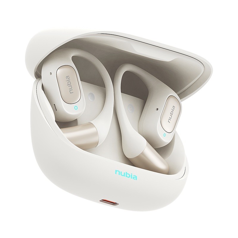 Nubia LiveFlip Earbuds | Wireless Bluetooth 5.4 Earphones | Open-Ear Headphones | 40 hours Ultra ...