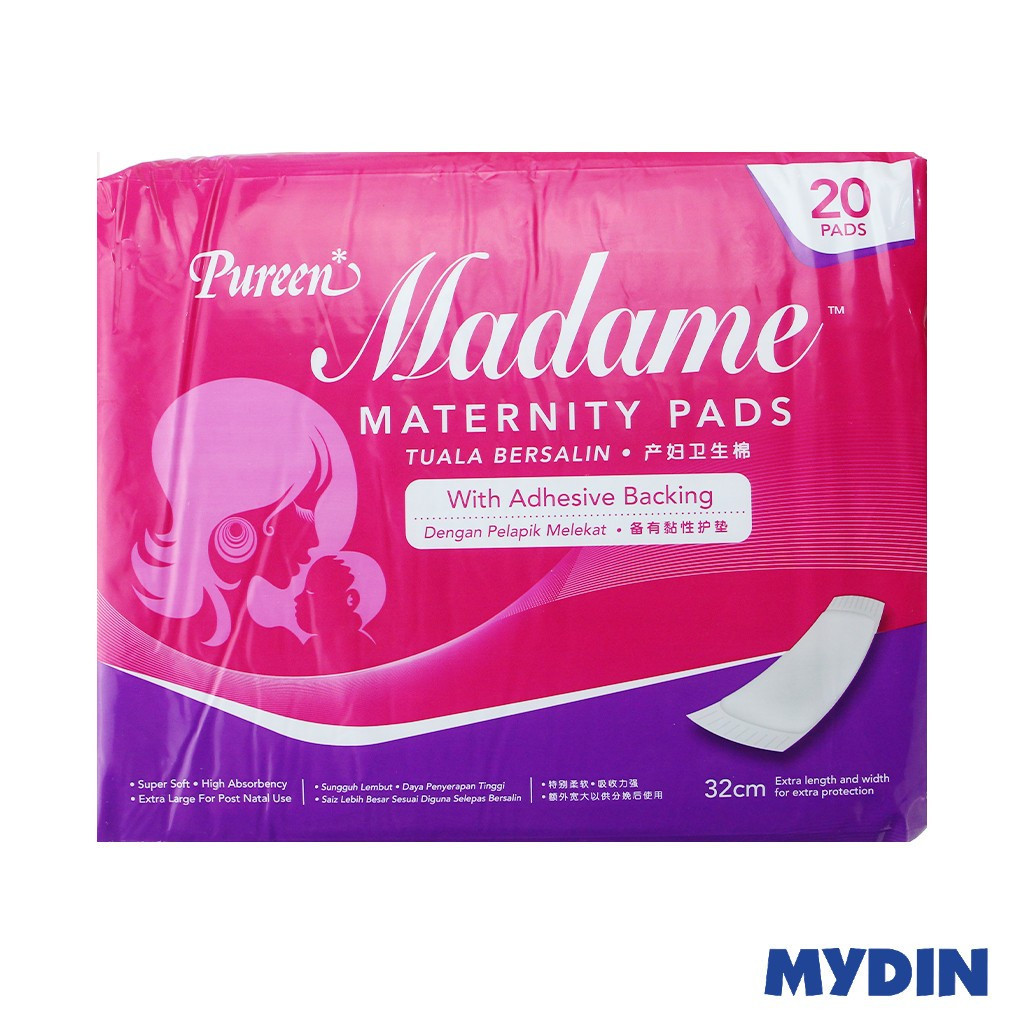 Pureen Madame Maternity Pads (20's) | Shopee Malaysia