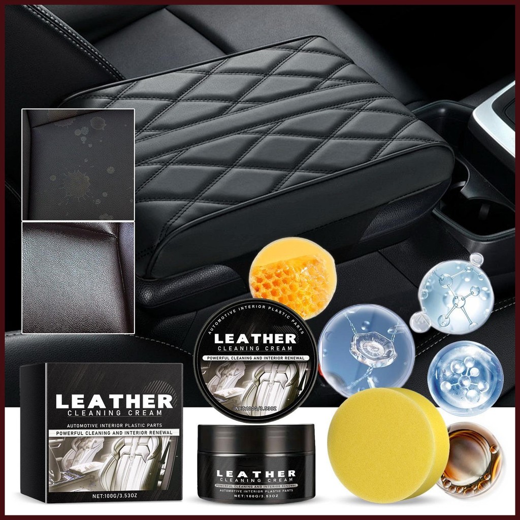 Car Leather Conditioner 100g Leather Care Balm Leather Balm Leather ...