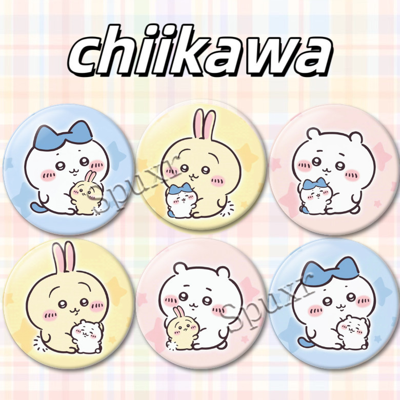 [Koo Ka]♥ Chiikawa CHIIKAWA CHIIKAWA Fantasy Badge Little Eight Usaqi ...