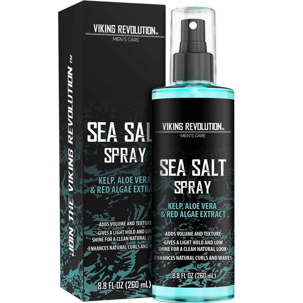 Viking Revolution Sea Salt Spray untuk lelaki rambut-semburan tekstur ...