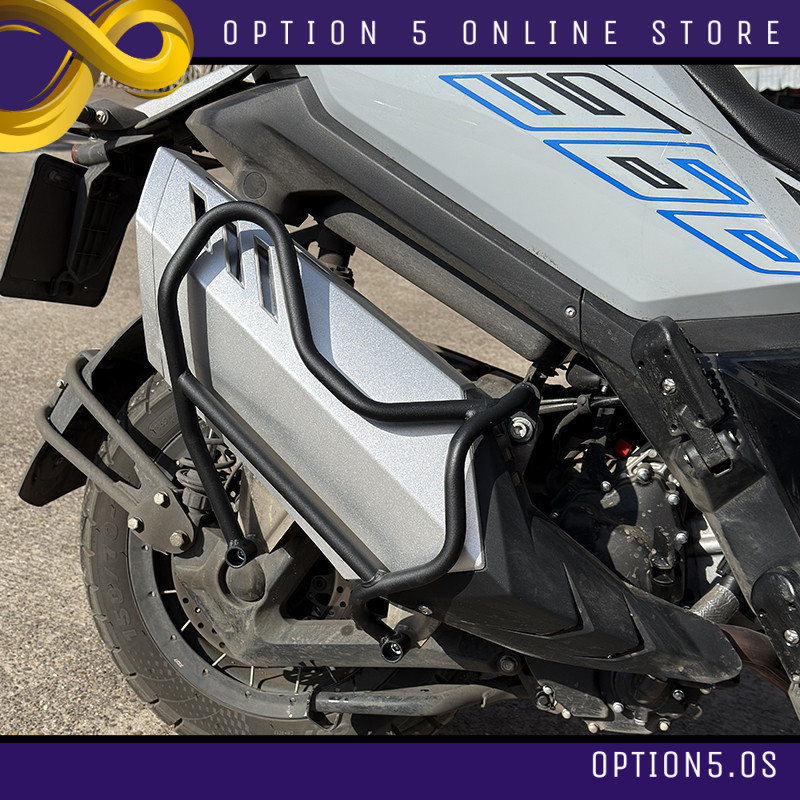 ZONTES 368G Modified Exhaust Crash Bar Exhaust Slider Muffler Cover ...