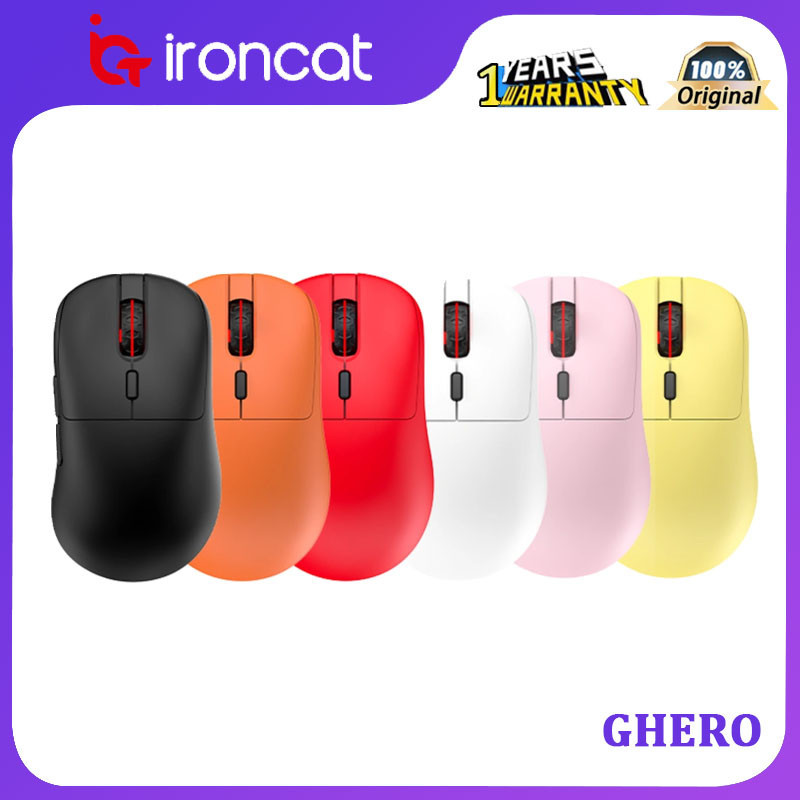 Ironcat GHERO Wireless Mouse supports 8K dual mode gaming dedicated ...