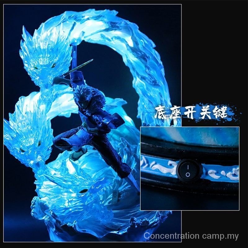 Naruto Anime GK Figure Merchandise Can Luminous Second Generation ...