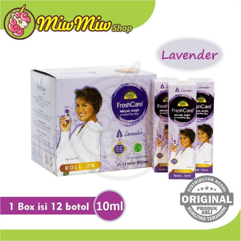Fresh Care Roll On 1 Box/ Kotak isi 12 pcs. @ 10 ml (FreshCare Minyak ...
