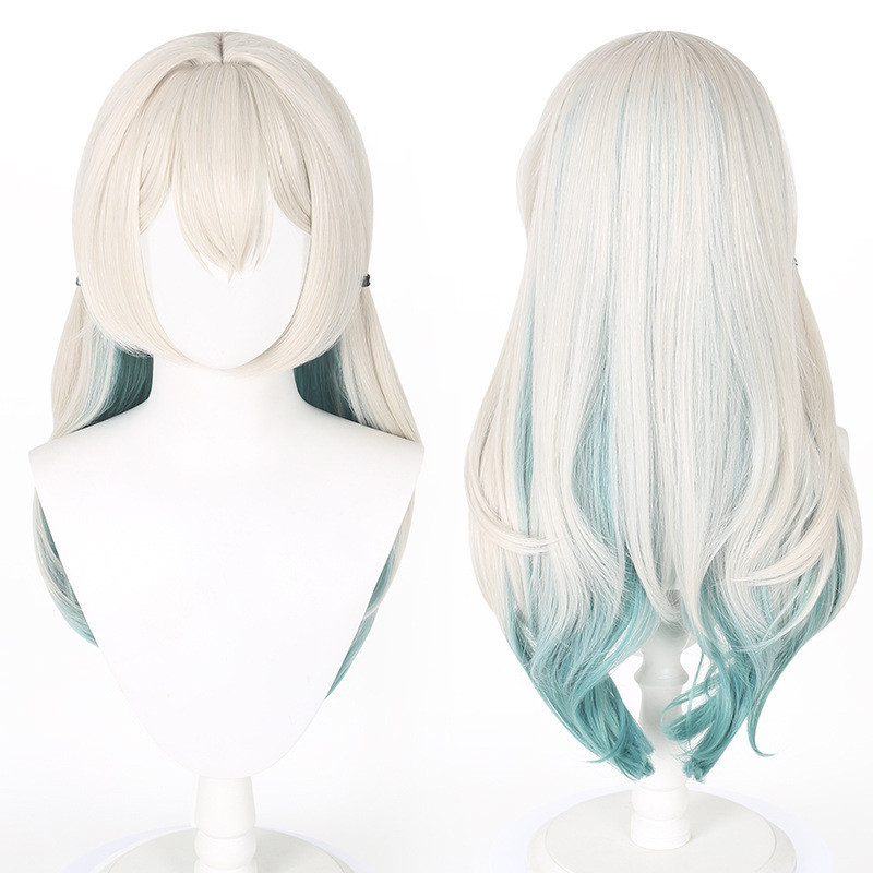 Misscoo Honkai: Star Rail Firefly Cosplay Wig Anime HSR Long Straight ...