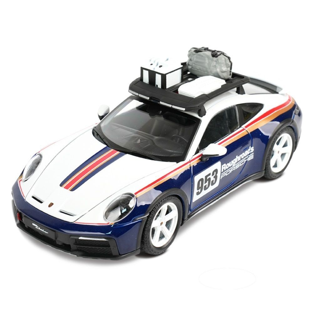 Bburago 1:24 Porsche911Car Model Cross-Country Rally Car Alloy Car ...