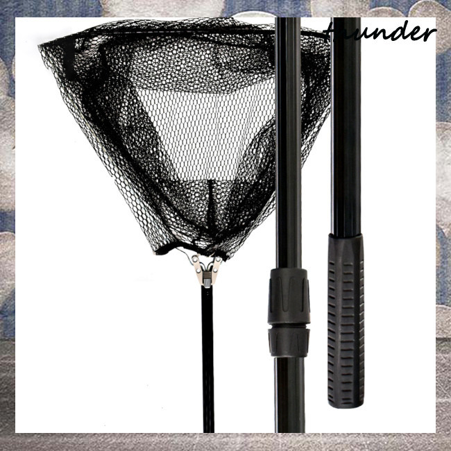 Thunder Triangle Fishing Landing Net With Telescoping Pole Handle ...