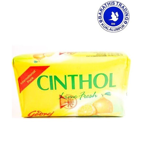 Godrej Cinthol Bar Soap Lime Fresh 125g | Shopee Malaysia