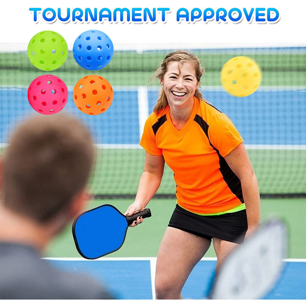 Pickleball Kit High-density Pe Pickleball High Bounce Pickleball Balls ...