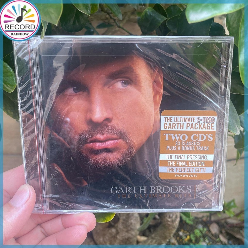 Original Garth Brooks The Ultimate Hits Two Cds Album [sealed] Brand