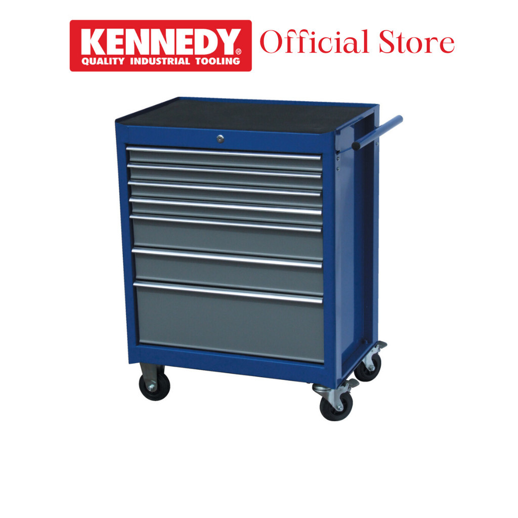 7-DRAWER CABINET BLUE/GREY | Shopee Malaysia