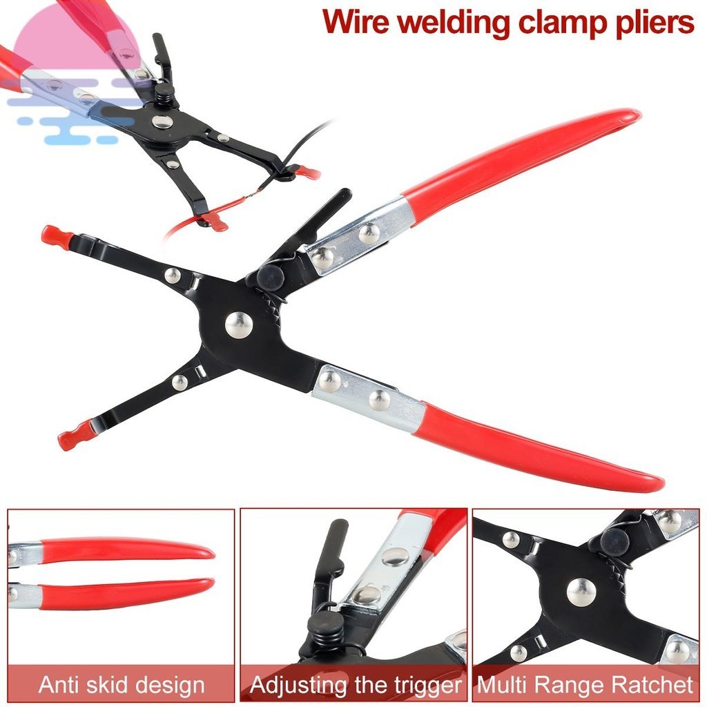 Soldering Plier Car Vehicle Soldering Aid Pliers Metal Wire Welding ...