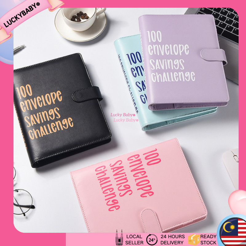 100 Save Money Cash Planner Savings Challenge Book A5 Loose-leaf ...