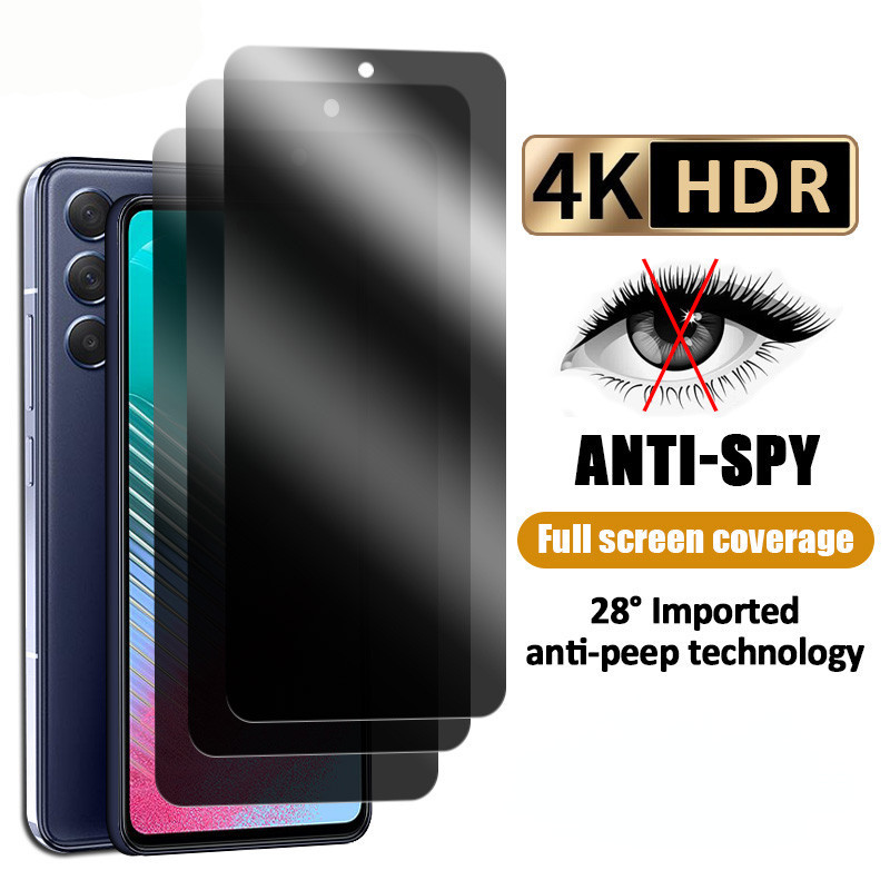 Anti-Spy Tempered Glass Screen Protector for Samsung Galaxy A05S A05 ...