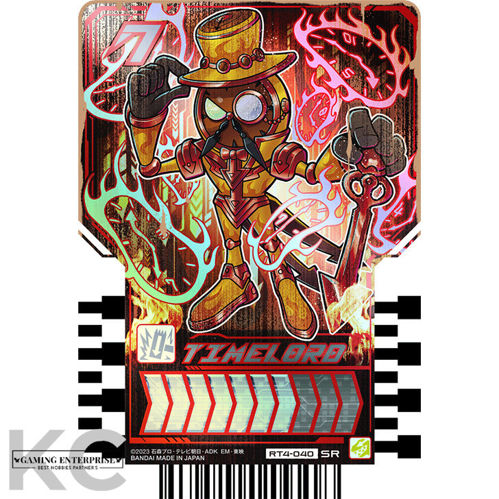 Bandai Kamen Rider Gotchard DX Ride Chemy Trading Card RT2-039 RT2-040 RTX-018 RT4-040 TIMELORD ...