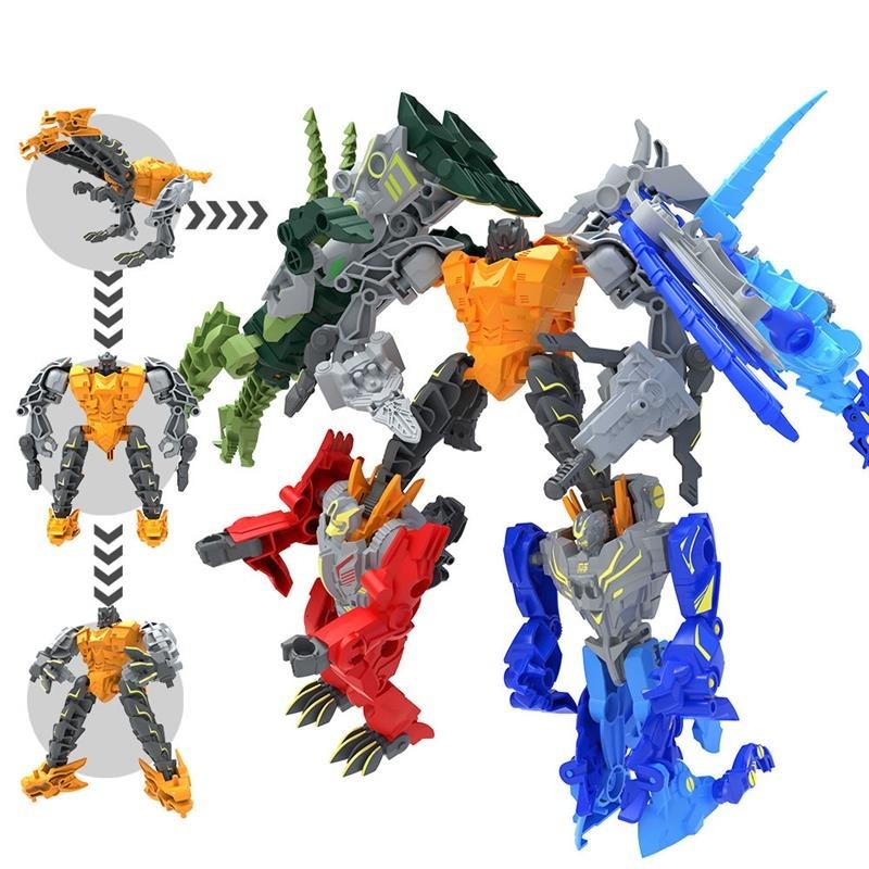 Retro Magic Soldier Transforming Mecha Battle Dragon Monster Fit King ...