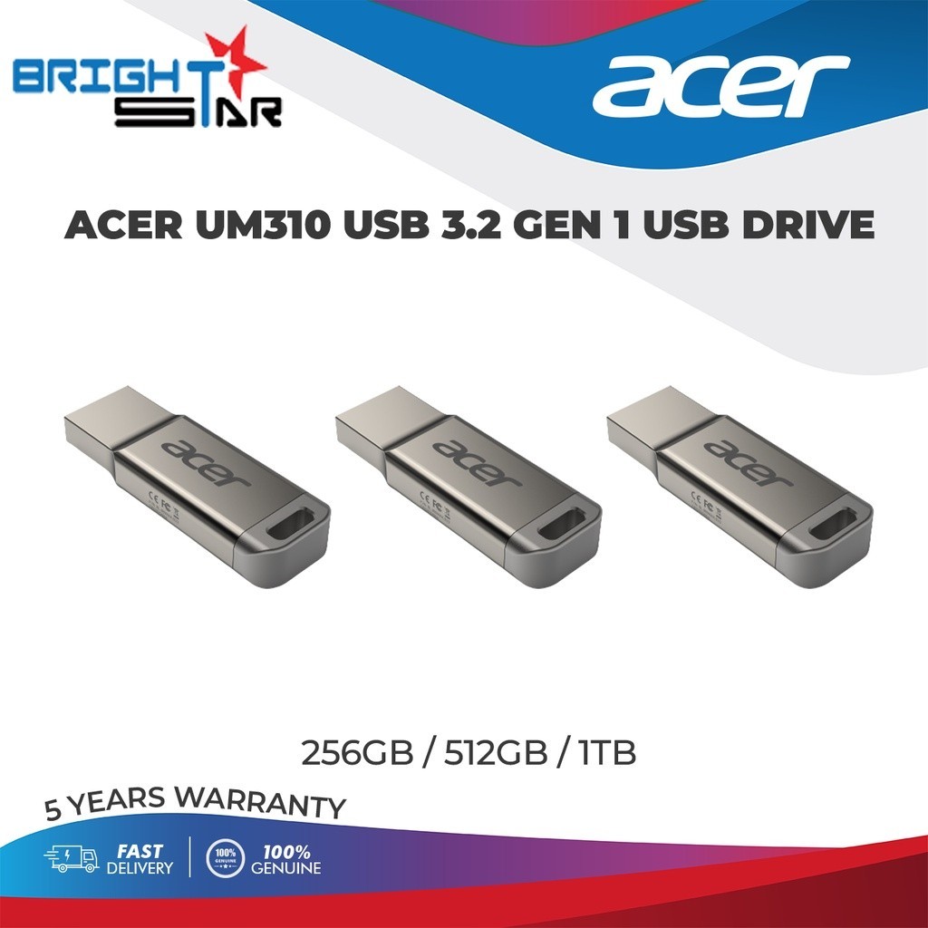 Acer UM310 SuperSpeed USB 3.2 Gen 1 Flash Drive | Shopee Malaysia