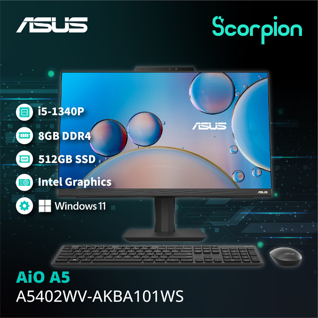 Asus AiO A5 A5402WV-AKBA101WS All-in-One PC（Aeon Credit Services-36 ...